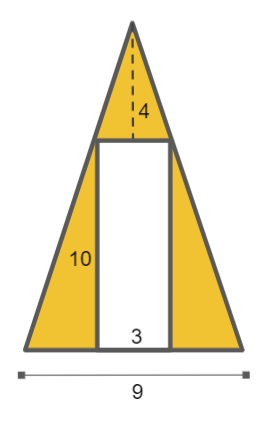Finding Area Involving Rectangles and Triangles Practice | Geometry ...