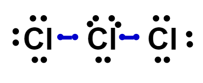 Draw the best Lewis structure for cl3-1 What is the formal charge on ...