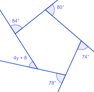 Finding the Measures of Exterior Angles of a Convex Polygon with ...