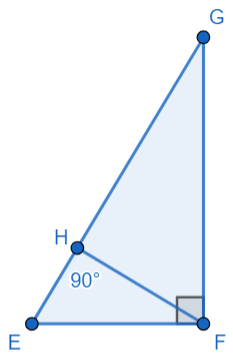 Identifying Similar Right Triangles that Overlap Practice | Geometry ...
