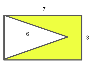 Finding Area Involving Rectangles and Triangles Practice | Geometry ...