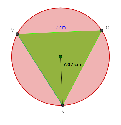 Constructing an Equilateral Triangle Inscribed in a Circle Practice ...
