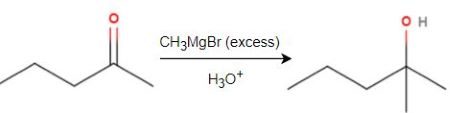 Draw the mechanisms for the following Grignard reactions. Reactants ...
