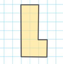 Finding the Area of a Composite Figure on a Grid Practice | Geometry ...