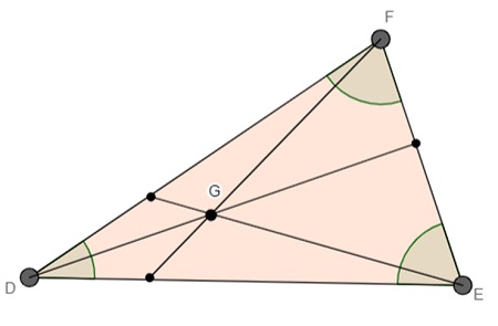 Constructing the Incenter of a Triangle Practice | Geometry Practice ...