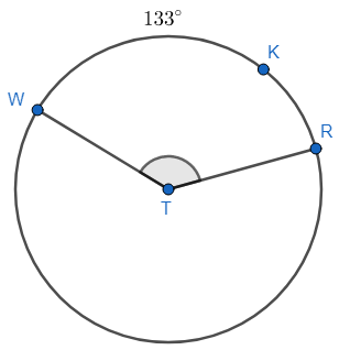 Naming & Finding Measures of Central Angles of a Circle Practice ...
