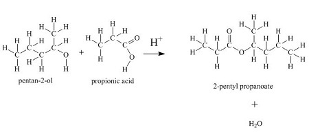 Using structural formulae, give balanced equations to illustrate how ...
