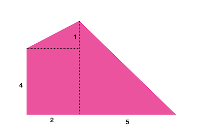Finding the Area of a Figure Composed of Rectangles & Triangles ...