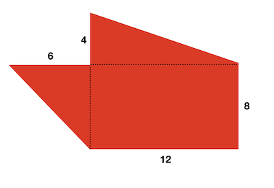 Finding the Area of a Figure Composed of Rectangles & Triangles ...