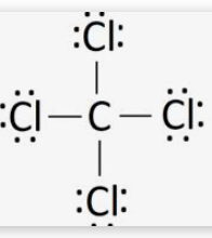 Draw and explain the electron dot structure for CCl4. | Study.com