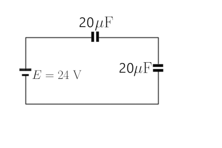Determining the Total Charge Stored in a System of Capacitors in Series ...