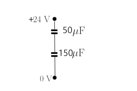 Determining the Total Charge Stored in a System of Capacitors in Series ...