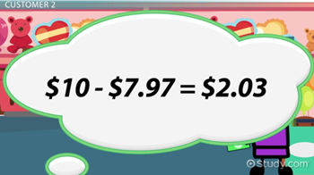 Making Change from a Purchase - Lesson | Study.com