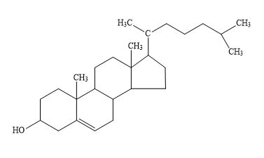 Draw the structure for cholesterol. | Study.com