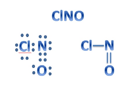 Clno Lewis Structure