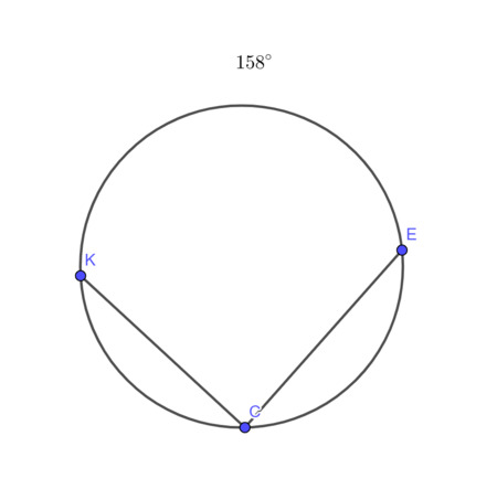 Naming & Finding Measures of Inscribed Angles of a Circle Practice ...