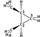 Draw structure and show all different types of proton for cis-1,2 ...