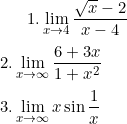 Limit of a Function | Definition, Rules & Examples - Lesson | Study.com