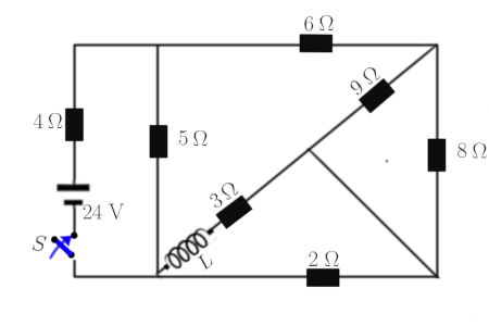 Describing Relative Voltages & Currents in an LR Circuit in Steady ...
