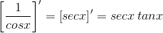 What is the Derivative of 1/cos(x)? - Lesson | Study.com
