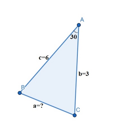 How to Solve a Triangle with the Law of Cosines | Geometry | Study.com