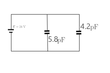 Determining the Total Charge Stored in a System of Capacitors in ...