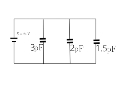 Determining the Total Charge Stored in a System of Capacitors in ...