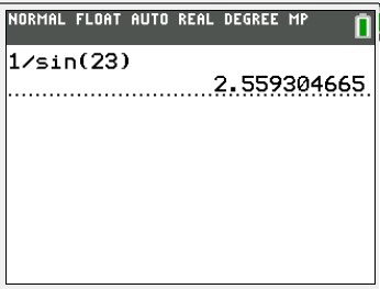 Finding Trigonometric Functions Using a Calculator | Algebra | Study.com