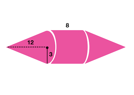 Finding the Volume of a Composite Figure Practice | Geometry Practice ...