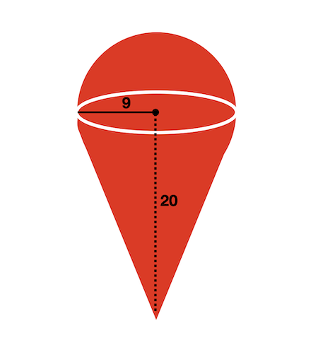 Finding the Volume of a Composite Figure Practice | Geometry Practice ...