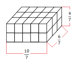 Finding the Volume of a Rectangular Prism with Fractional Edge Lengths ...