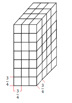 Finding the Volume of a Rectangular Prism with Fractional Edge Lengths ...