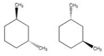 For each pair of disubstituted cyclohexane structures below, determine ...
