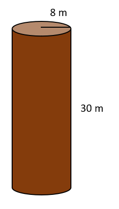 Solving a Word Problem Involving the Volume of a Cylinder Practice ...