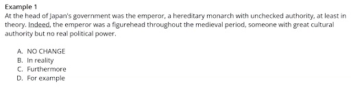 Contrast in Transitions | Study.com ACT& English Test Prep - Lesson ...