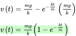 Deriving Vertical Motion Equations with Air Resistance | Study.com