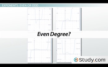 Understanding Basic Polynomial Graphs - Lesson | Study.com