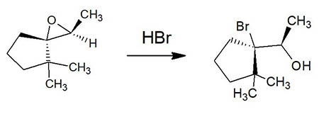 Draw the major product formed when HBr reacts with the following ...