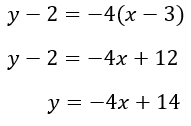 Point-Slope Form | Overview, Equation & Examples - Lesson | Study.com