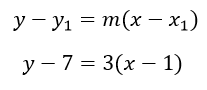 Point-Slope Form | Overview, Equation & Examples - Lesson | Study.com