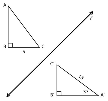 How to Find Measures Using Rigid Transformation | Geometry | Study.com