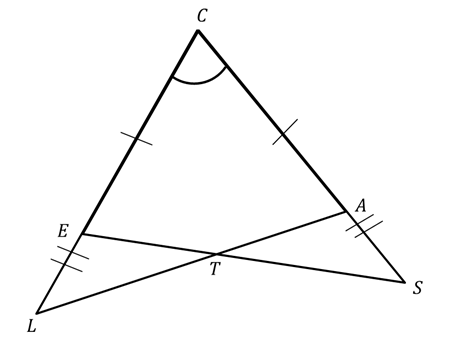 Completing Proofs Involving Congruent Triangles that Overlap | Geometry ...