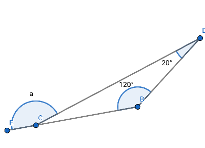 Finding the Exterior Angles of a Triangle Practice | Algebra Practice ...