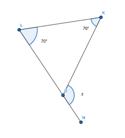 Finding the Exterior Angles of a Triangle Practice | Algebra Practice ...
