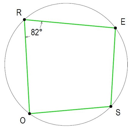Solving Inscribed Quadrilaterals Practice | Geometry Practice Problems ...