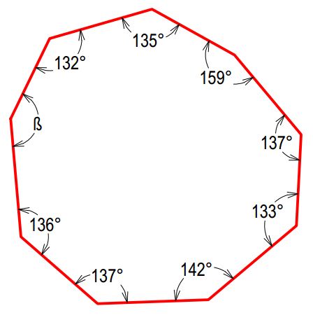 Finding a Missing Interior Angle Measure in a Convex Polygon Practice ...