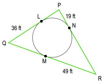 Finding the Perimeter of Polygons with an Inscribed Circle Practice ...