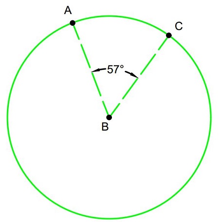 Finding Arc Length in Radians Practice | Geometry Practice Problems ...