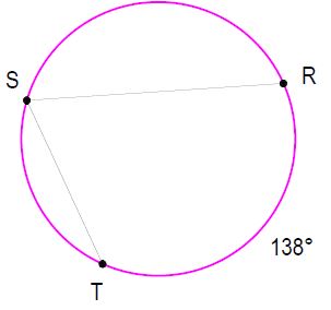 Naming & Finding Measures of Inscribed Angles of a Circle Practice ...