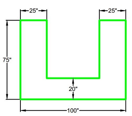 Finding the Area of Compound Figures Practice | Geometry Practice ...